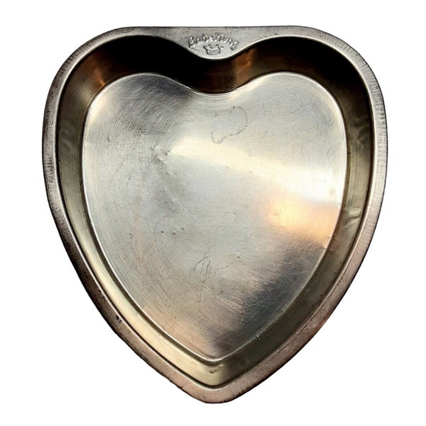 Aluminum Heart Shaped Cake Pan - Etsy