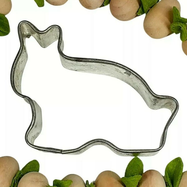 Antique Rabbit Cookie Cutter - Etsy