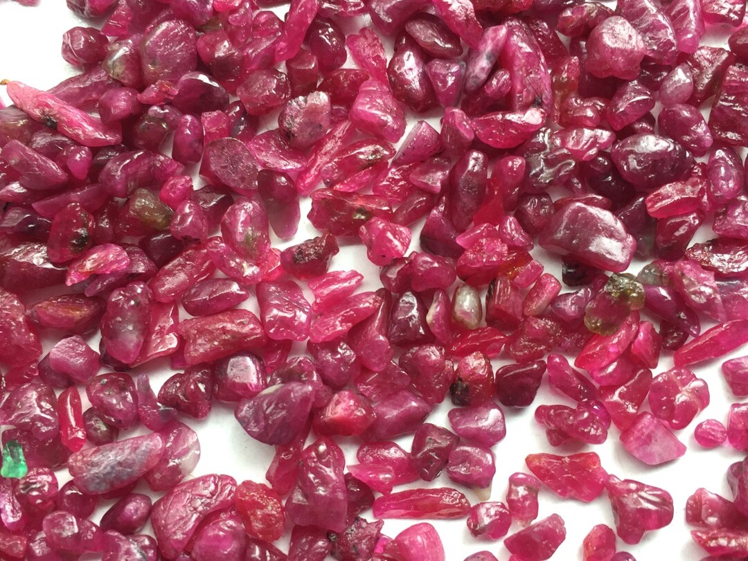 Ruby Rough Red Small Size Ruby Rough Gemstone African Ruby Rough Raw 2 ...