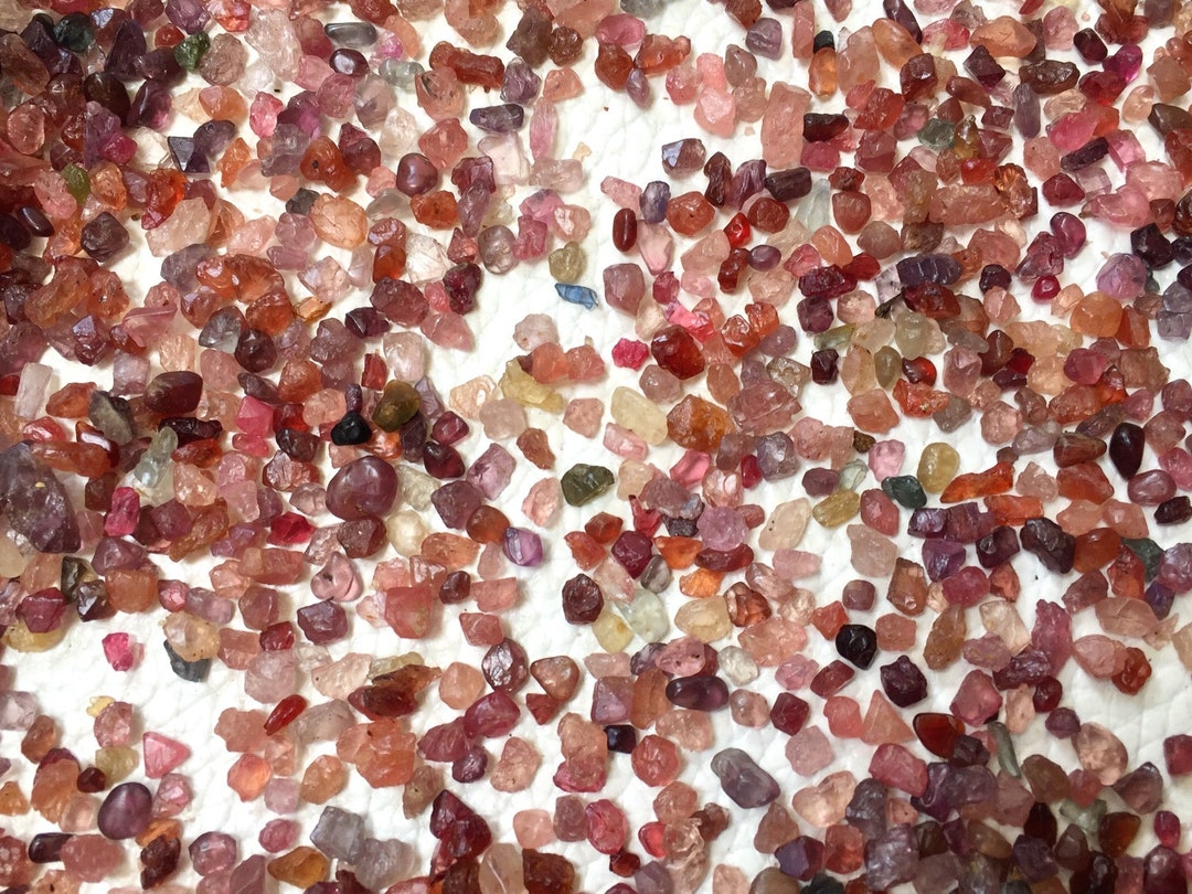 Natural Burmese Spinal Rough Multi Spinal Rough Loose Rough 20 Piece ...