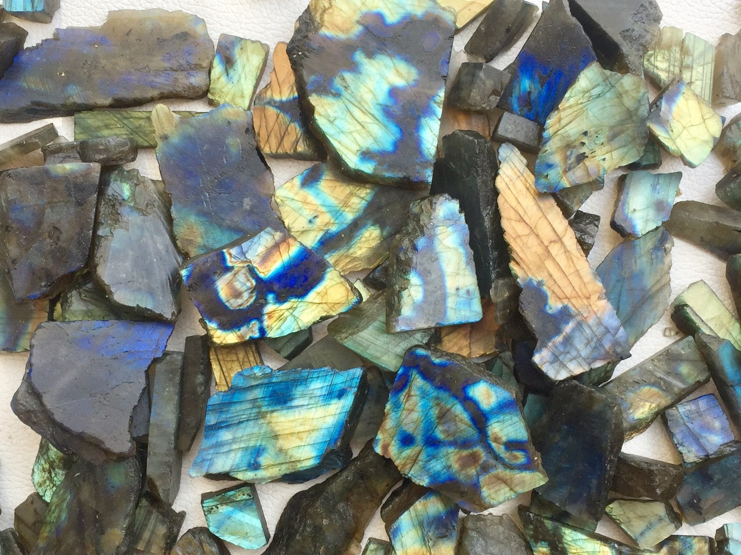 Labradorite Rough Multi Color Labradorite Rough Gemstone | Etsy