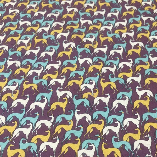 Greyhound Quilt - Etsy