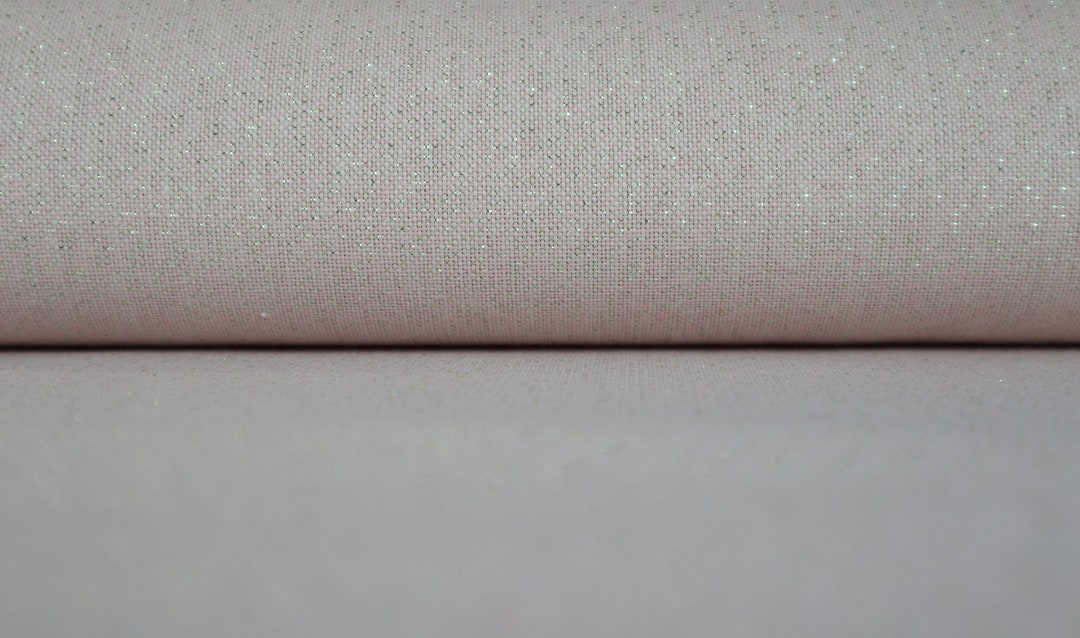 Cotton Polyester Fabric in Beige Linen Look, Fabric Country Style - Etsy