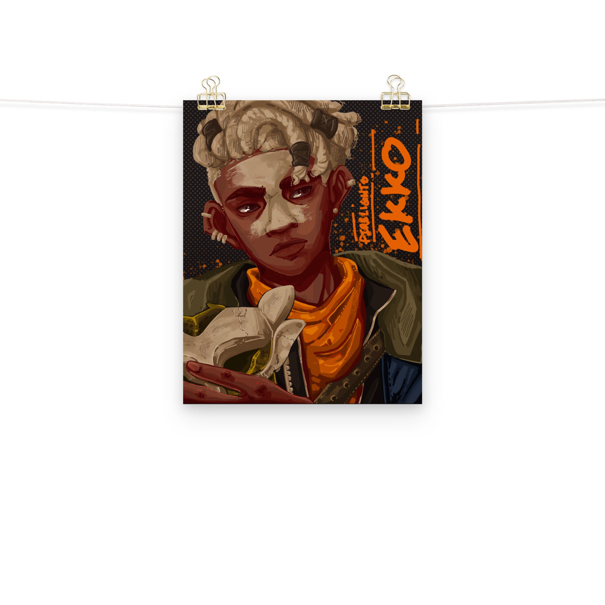 Arcane Ekko Art Print - Etsy