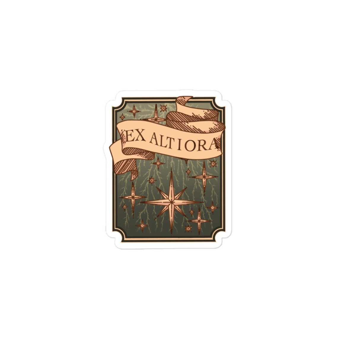Ex Altiora Sticker - Etsy