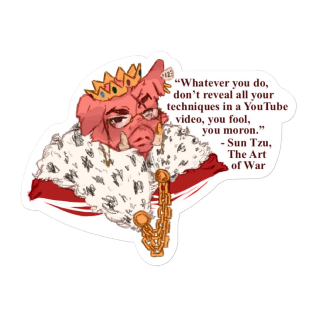 Potato Wars Technoblade Sticker - Etsy
