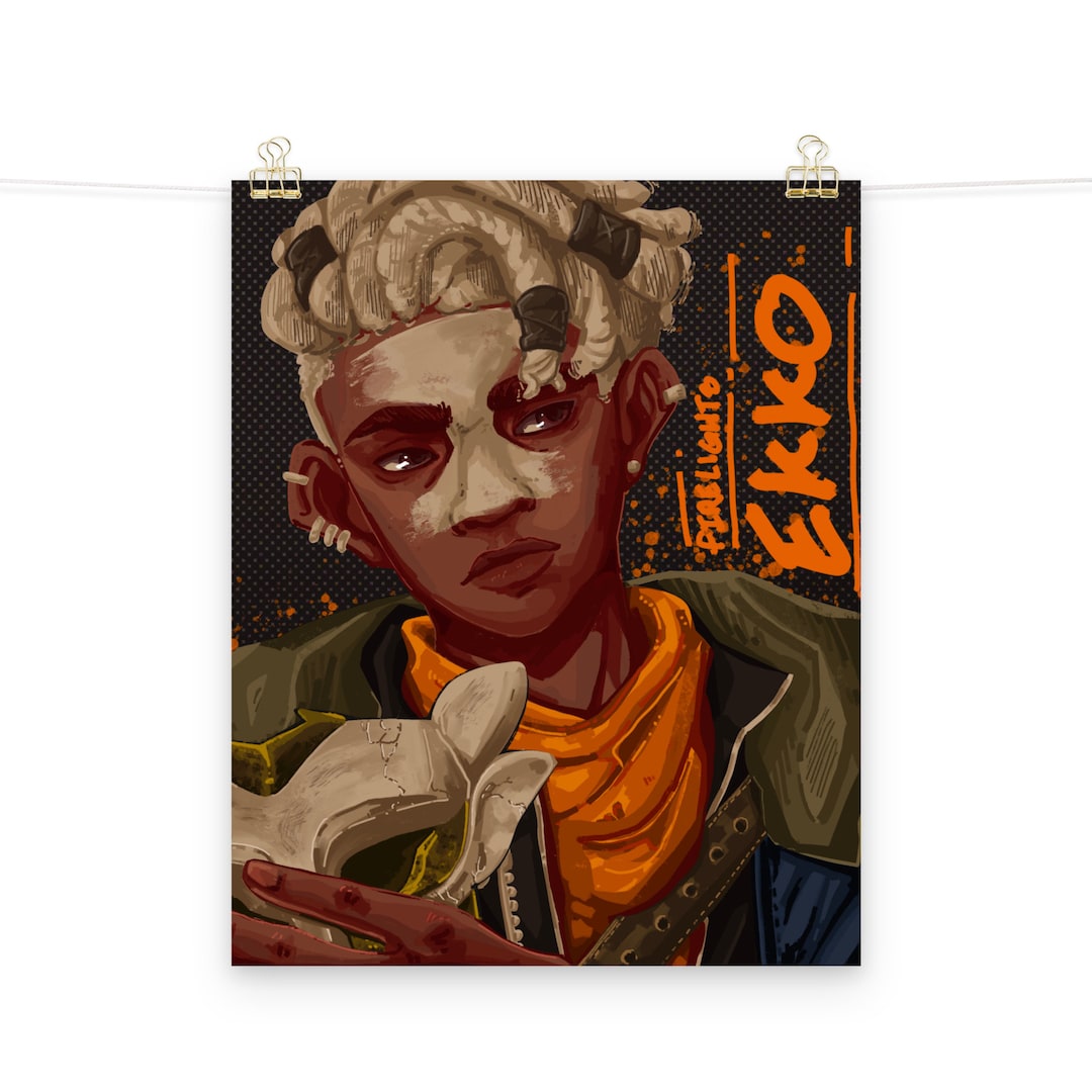 Arcane Ekko Art Print - Etsy