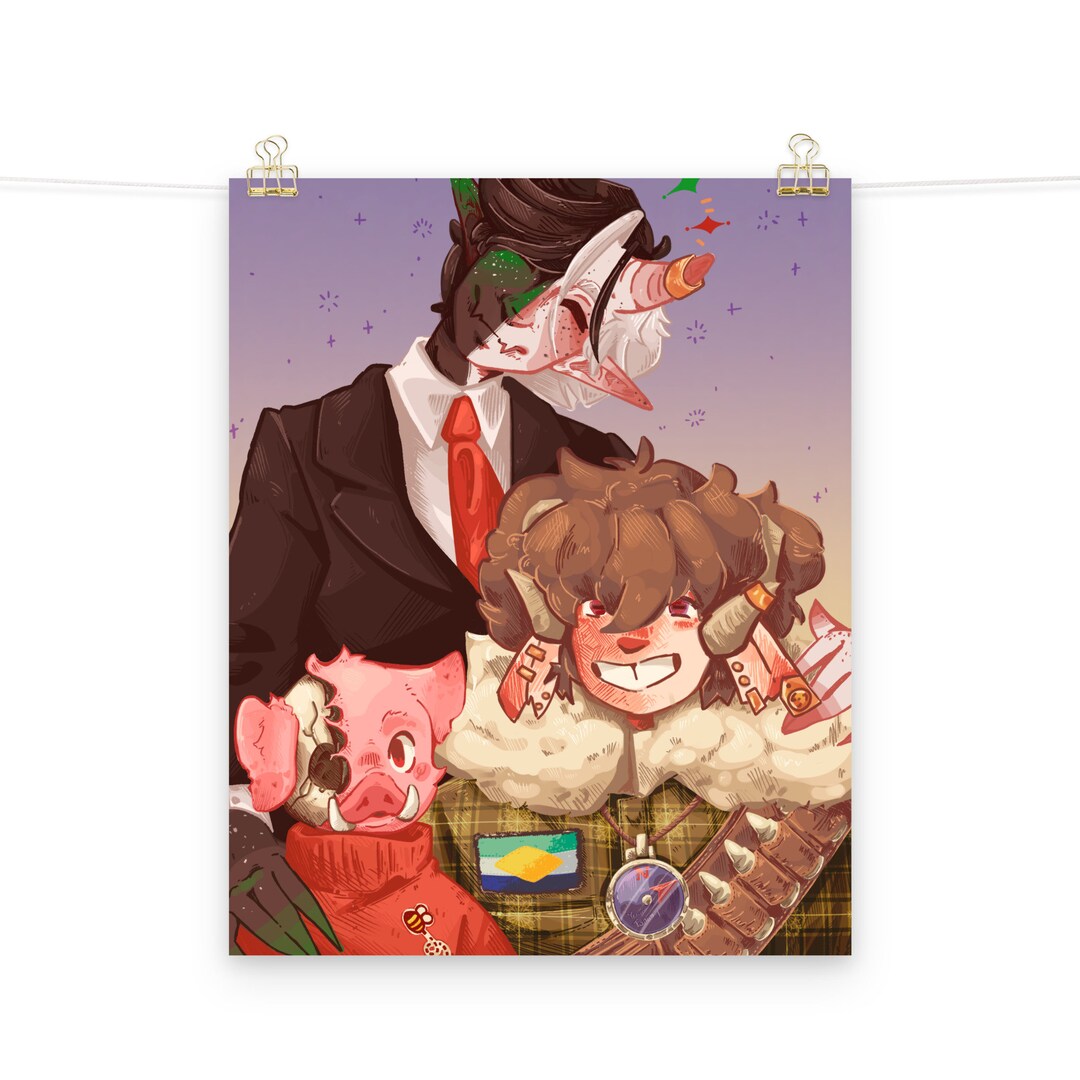 Snowchester Nuclear Family Art Print - Etsy