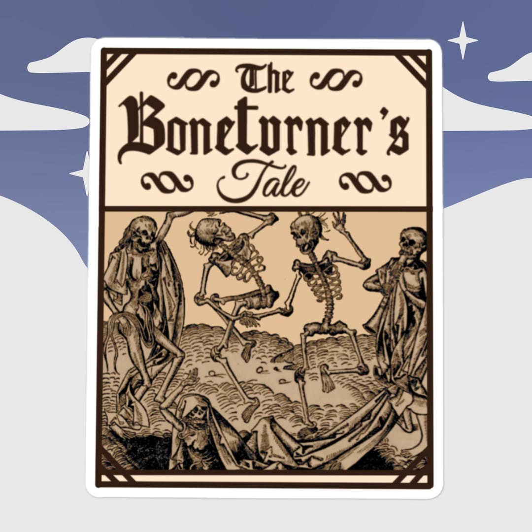 The Boneturners Tale Sticker - Etsy