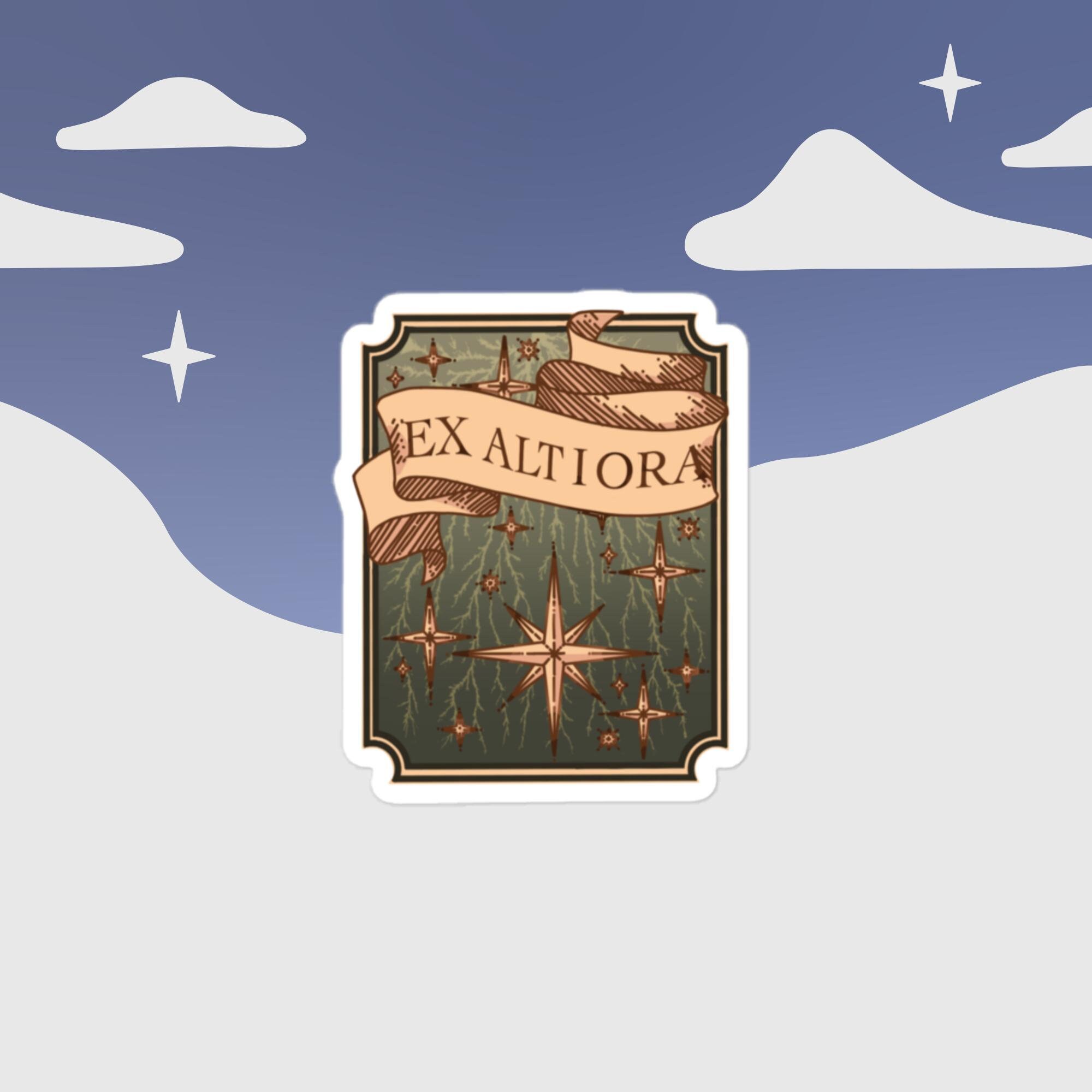 Ex Altiora Sticker - Etsy