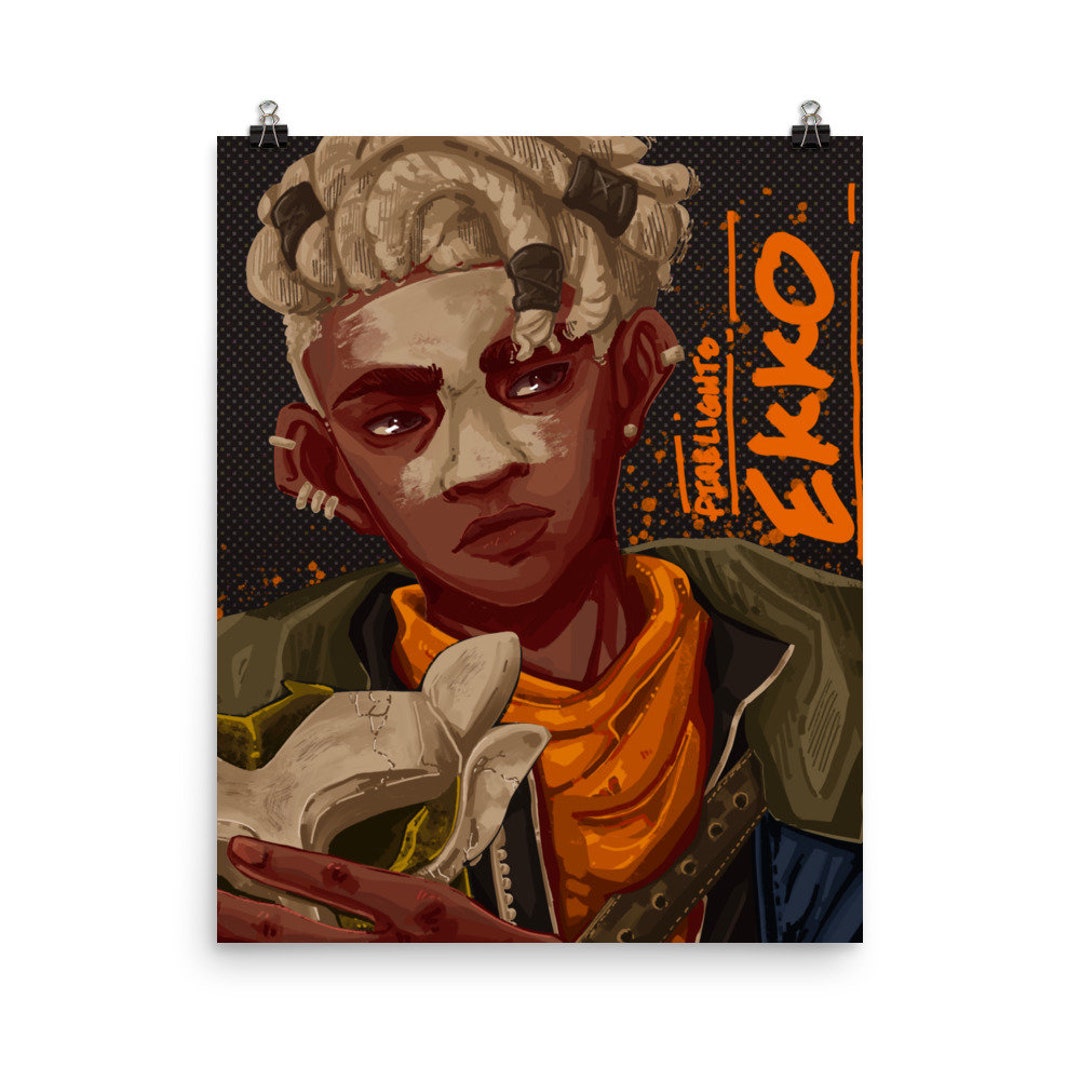 Arcane Ekko Art Print - Etsy