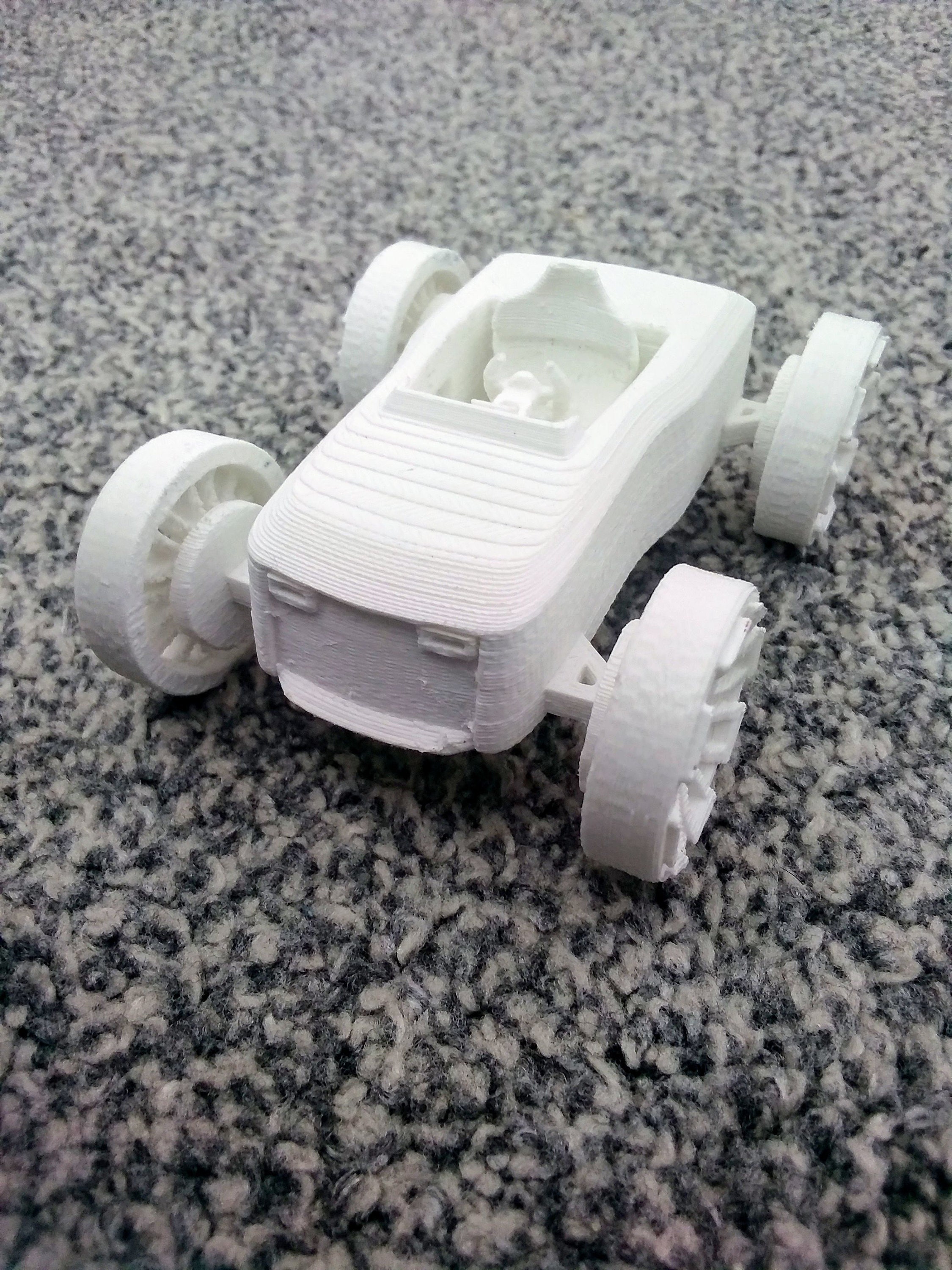 Digital File-3d Print Ready Sports Toy Car, Cricut Toy Car, Toy Car ...