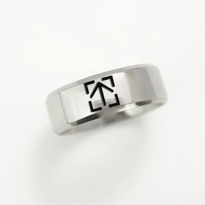 Custom BDSM Silver Ring Male Un-owned Slave Ring-submissive Men's Day ...