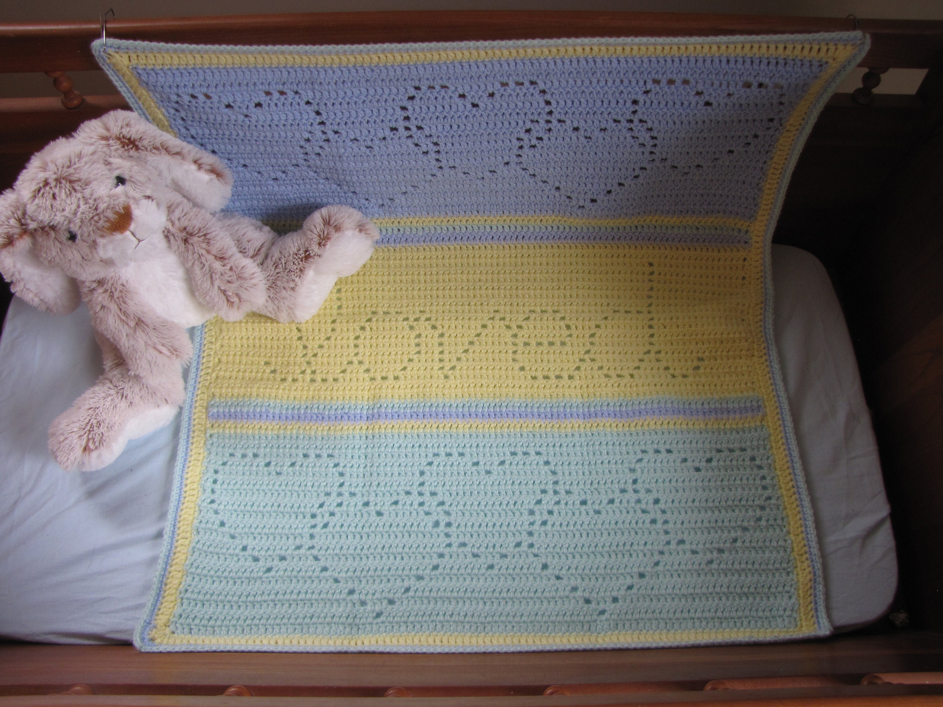 The Beloved Blanket, Crochet Baby Blanket, Receiving Blanket - Etsy
