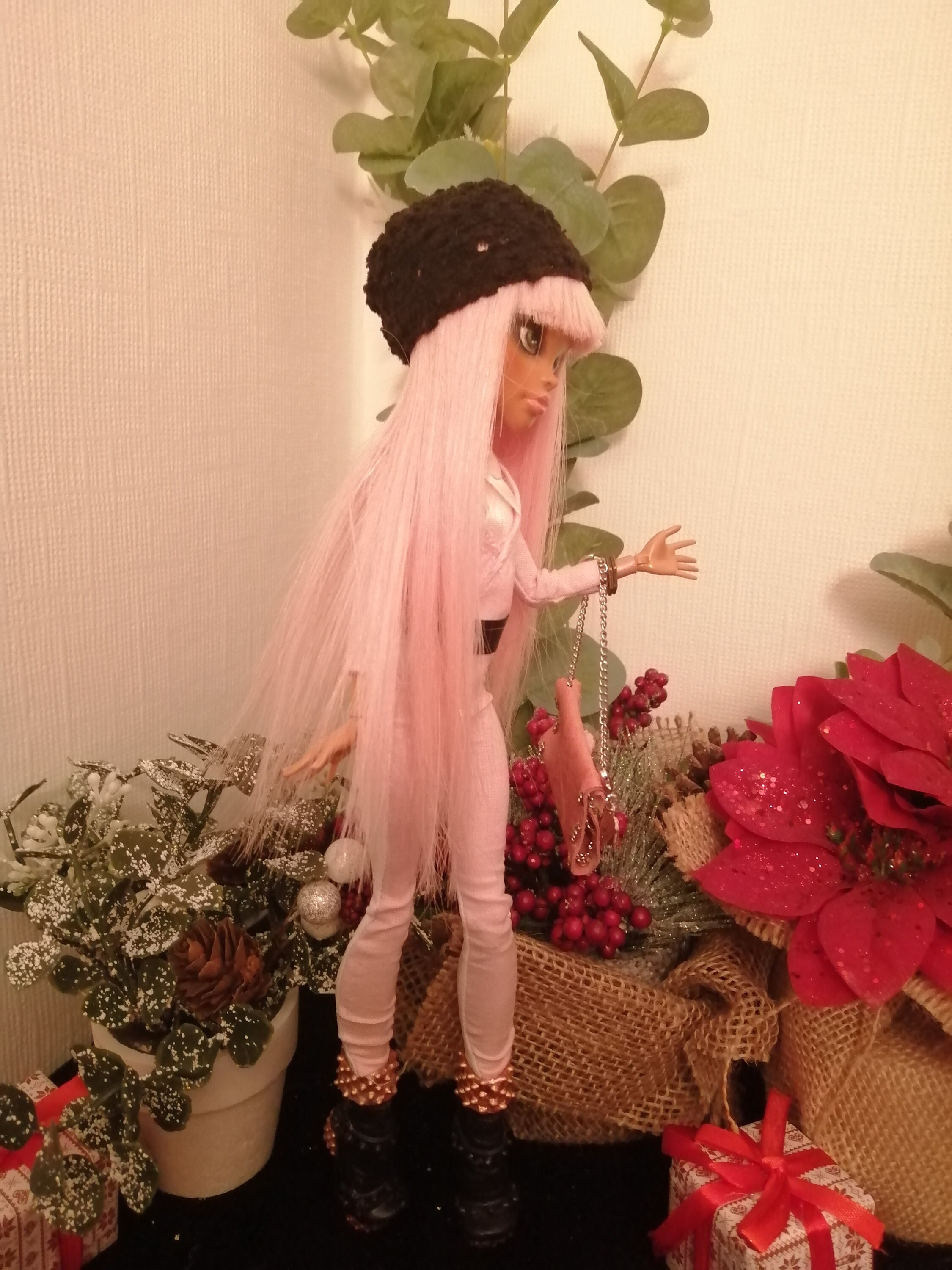 TAMARA Monster High Ooak Doll collectible art pop | Etsy