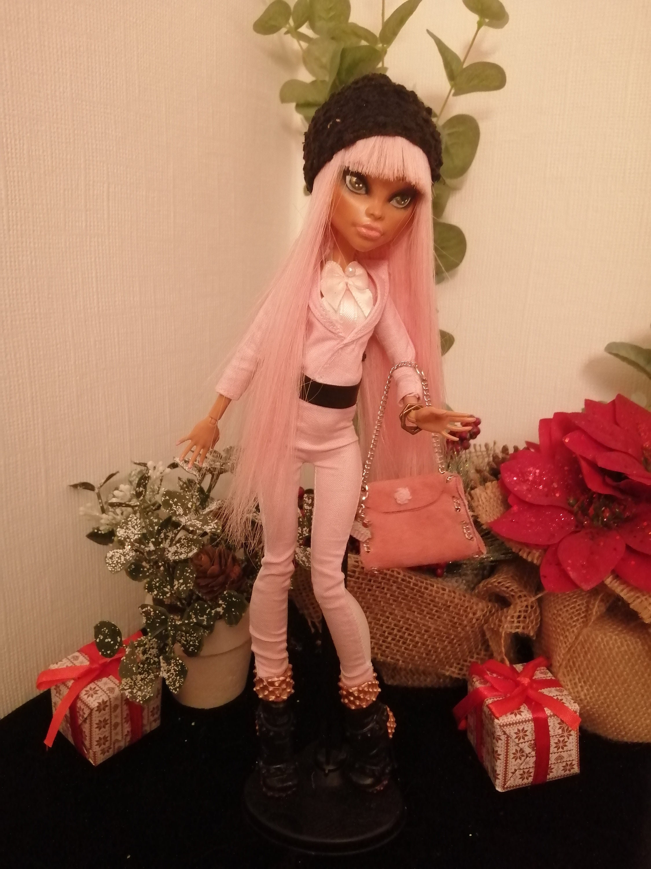 TAMARA Monster High Ooak Doll collectible art pop | Etsy