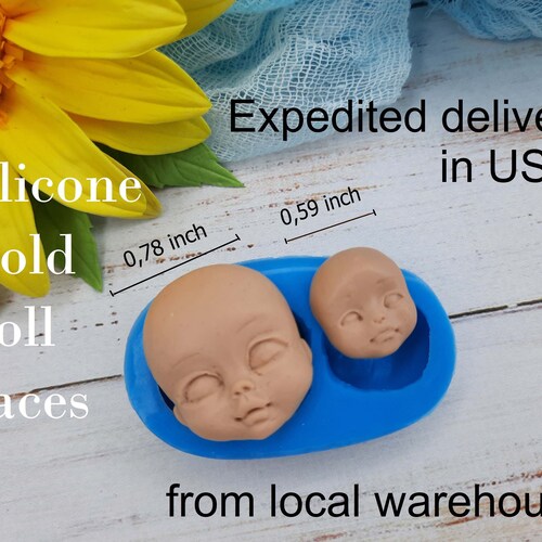 Silicone Mold of Doll Size 92х42 Cm/36х16 Inch for Polymer - Etsy