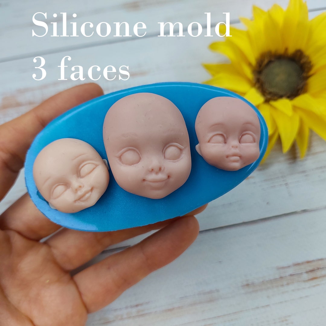 Silicone Mold 3-faces Size From 2,5x2,5 to 2,8х3,7 Cm/0,98x0,98 to 1 ...