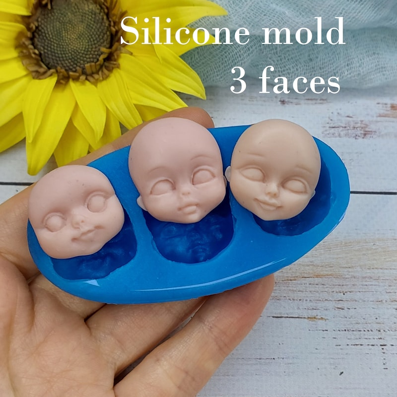 Silicone Face Molds - Etsy