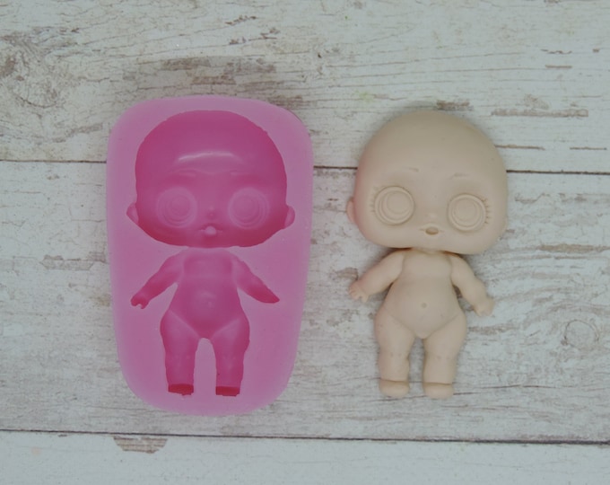 Miniature Female Figure Silicone Mold, 1/28 Scale Diorama, Floree Mold ...