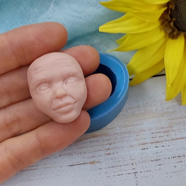 Face Silicone Mold - Etsy