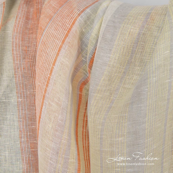Sheer Linen Fabric - Etsy