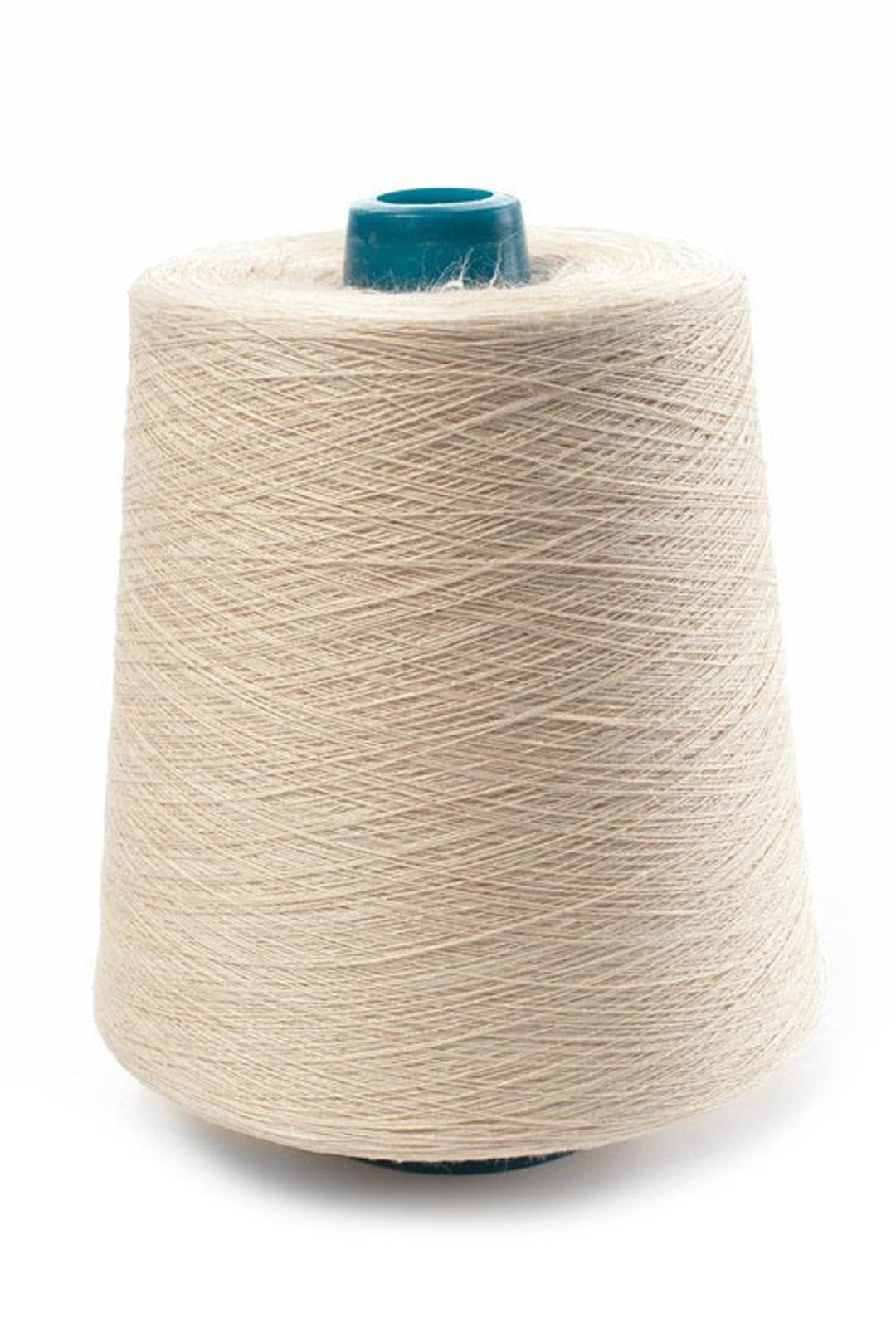 100% Linen Thread 500g 17.6oz Cones Cream Color Dyed - Etsy