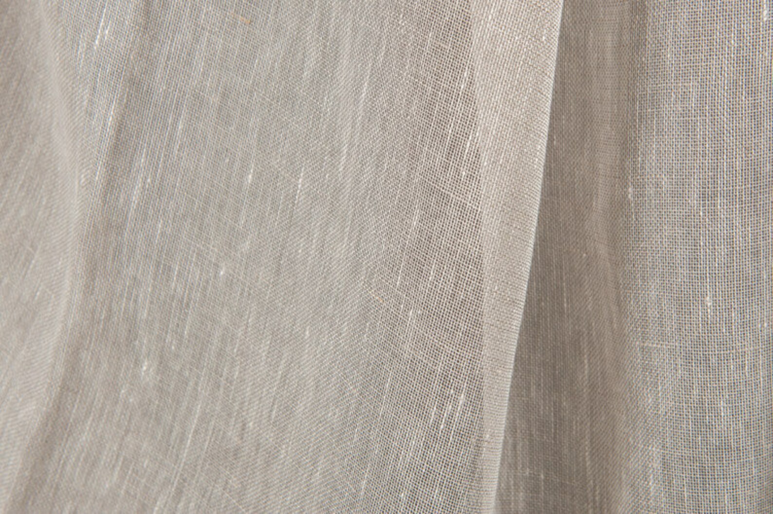 Gauze 100% Linen Fabric Natural Flax Color From Undyed Yarns - Etsy