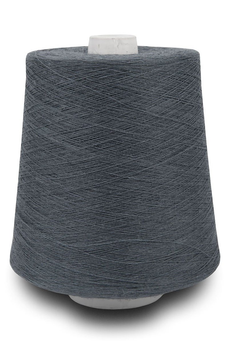 100% Linen Yarns 500g 17.6oz Cones Dark Metallic Grey - Etsy