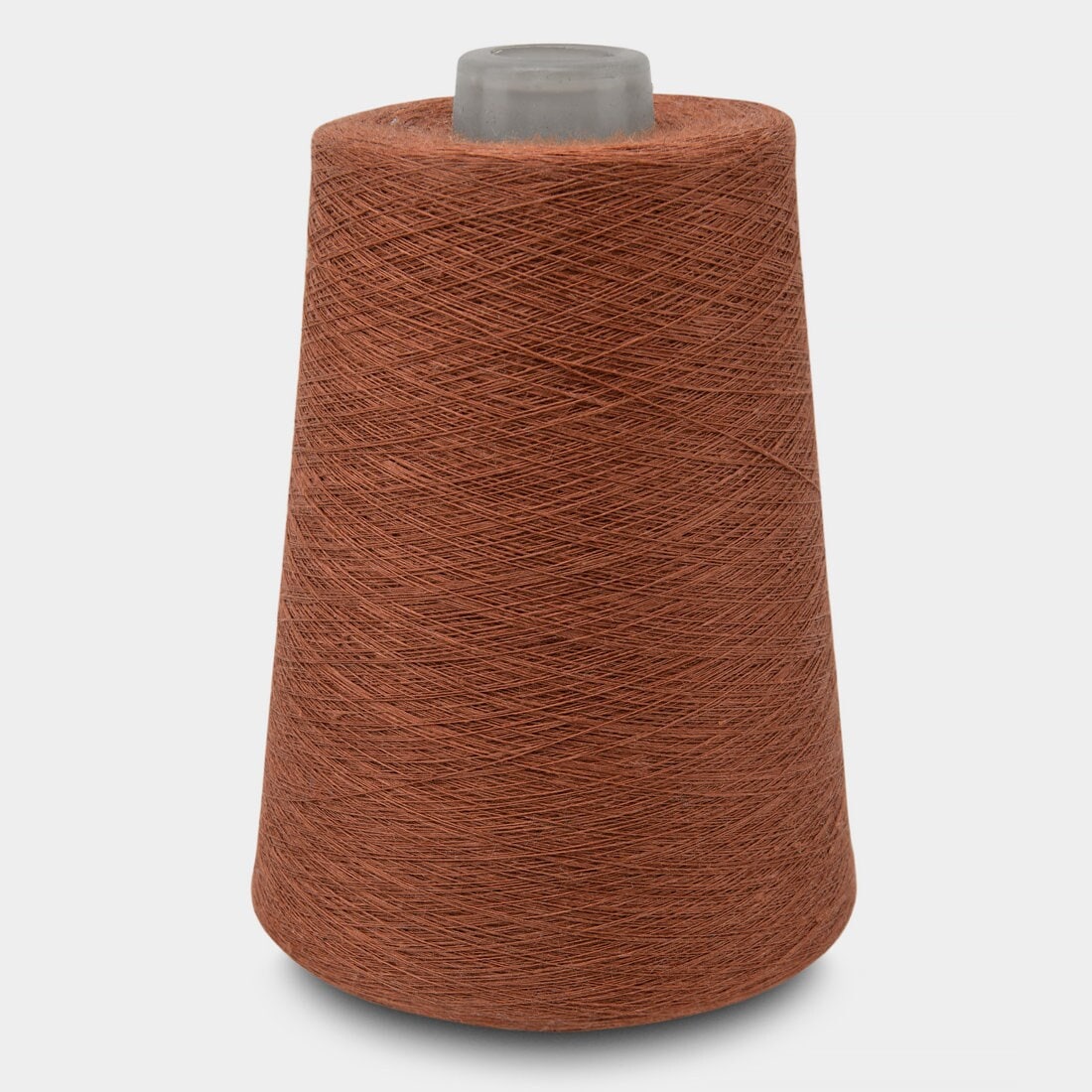 100% Linen Yarns, 500g ( 17.6oz ) Cones | Brick Red Color 10(5) | Dyed ...