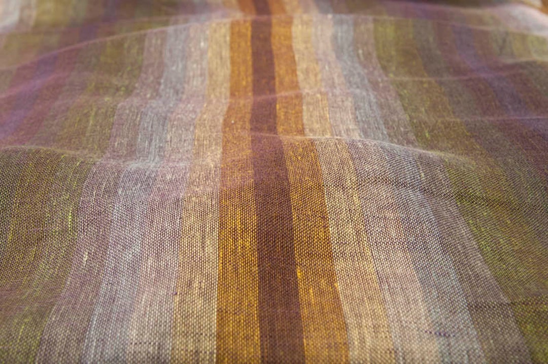 Colourful Transparent Pure Linen Fabric| Gauze Linen| Loose Weave ...