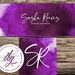 Etsy Abstract Fall/ Purple Watercolor Banner Avatar - Etsy
