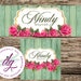 Rustic Etsy Banner Avatar Wood Boutique Banner 2 Piece Set Store ...