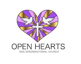 Church Heart and Cross Logo, Christian Marketing, Church Marketing ...
