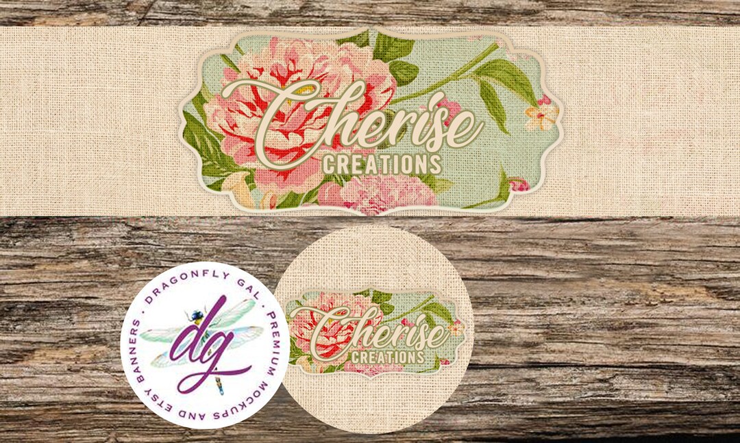 Etsy Metropolitan Banner Avatar Burlap Fabric Banner 2 Piece Set Store ...