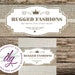 Etsy Metropolitan Banner + Avatar | Burlap Fabric Banner | 2 Piece Set ...