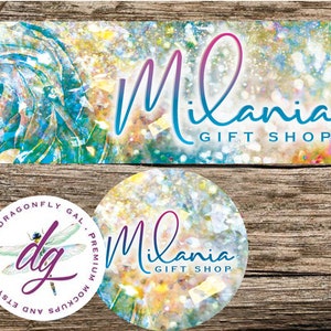 Etsy Banner + Avatar | Floral Bling Banner | 2 Piece Set | Store ...