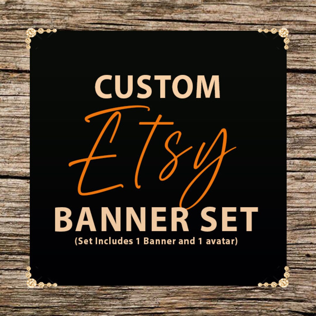 Custom Banner Design | Etsy Store Banner Design | Etsy Shop Store ...