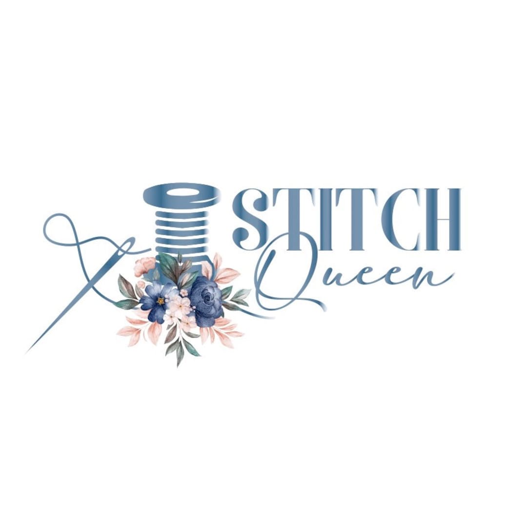 Stitch Logo | Crochet Logo | Etsy Shop Logo | Yarn Logo | Knitting Logo ...