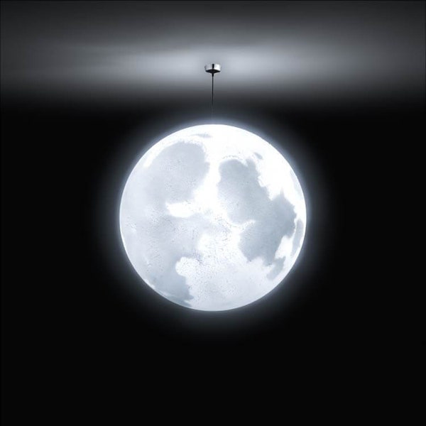 Moon Ceiling Pendant - Etsy