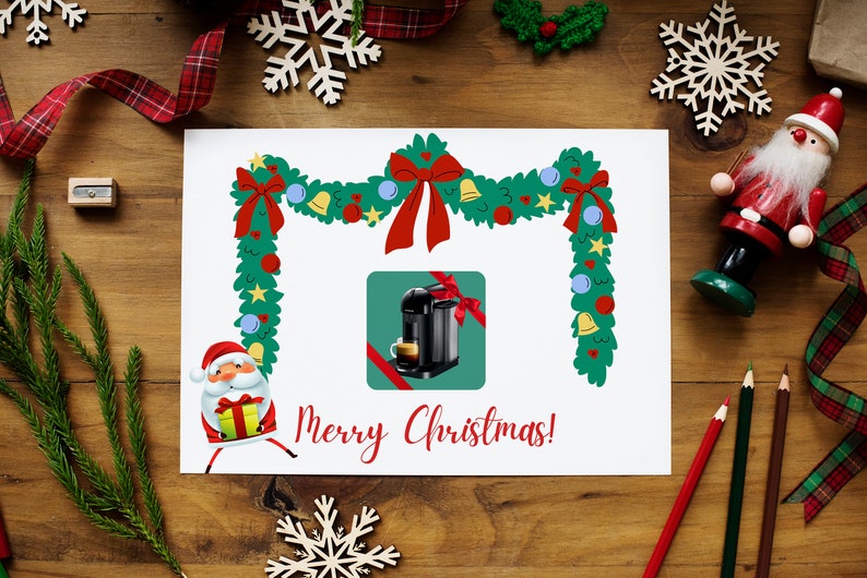 Delayed Gift Card christmas Gift Delay on Its Way late Present ...