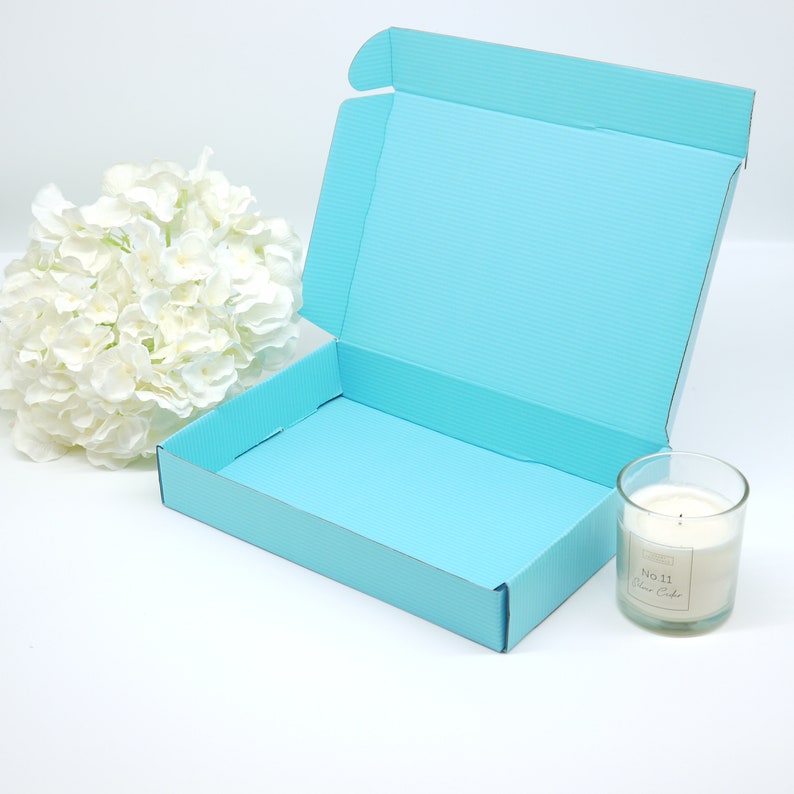 Blue Shipping Boxes - Mailing Boxes Blue - Postal Gift Boxes ...
