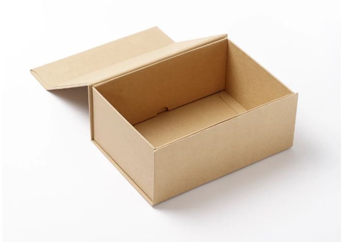 Kraft Gift Box With Lid Gift Hamper Men Medium A5 Gift Box - Etsy UK