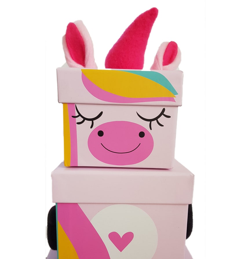 Unicorn Box Gift Box Kids Childrens Stacking Novelty Box - Etsy