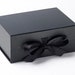 Luxury Black Gift Box - Empty Gift Box - Groomsman Gift Boxes ...