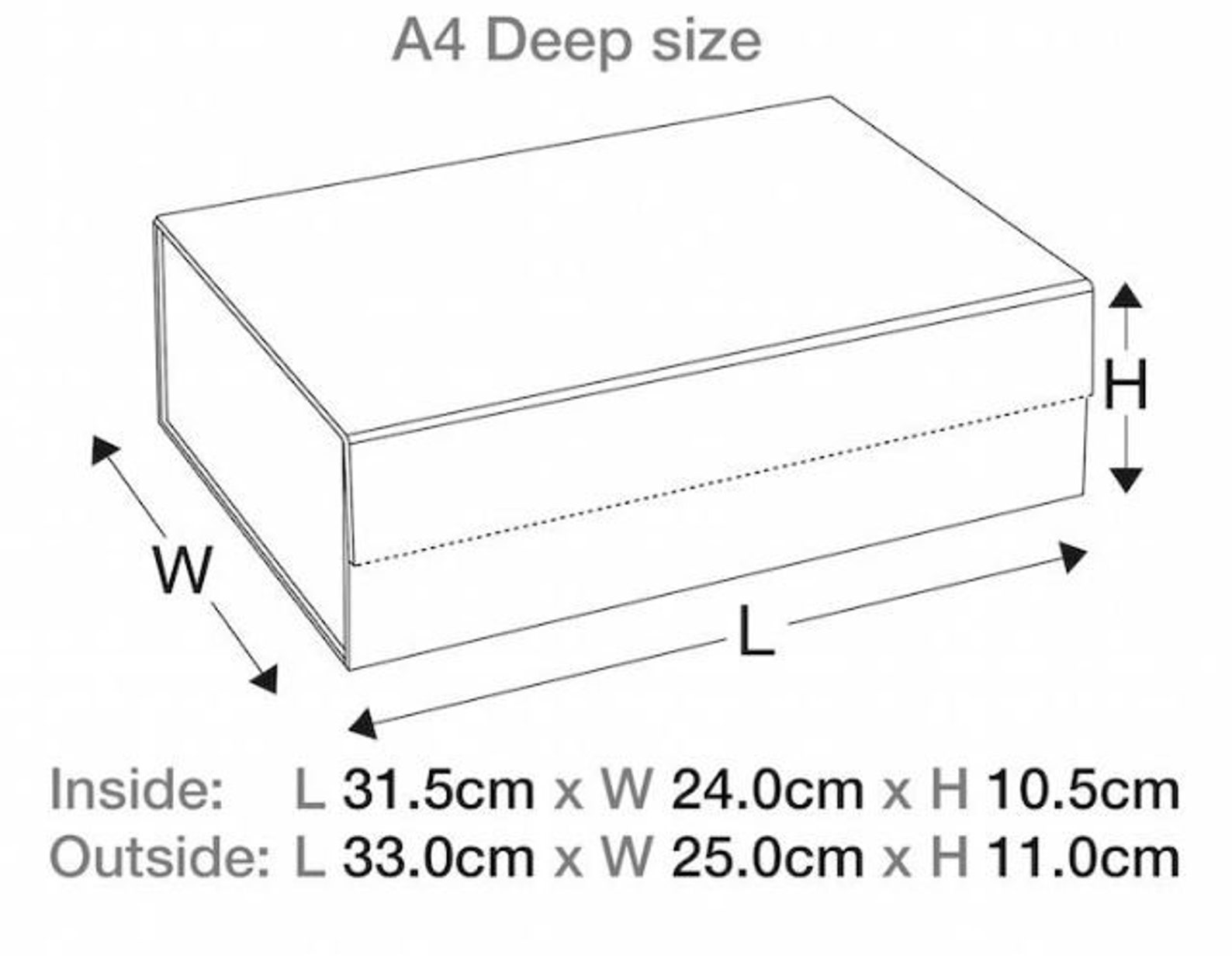 Luxury Dusky Pink Gift Box Empty Gift Box for Woman Rose Gold Gift ...