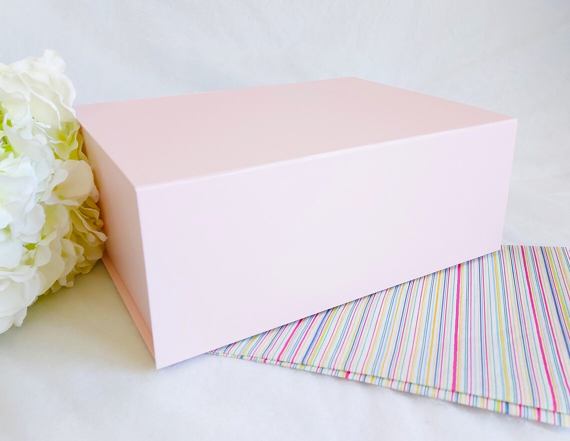 Pink Gift Box - Pink Magnetic Gift Box - Various Sizes - Large Medium ...