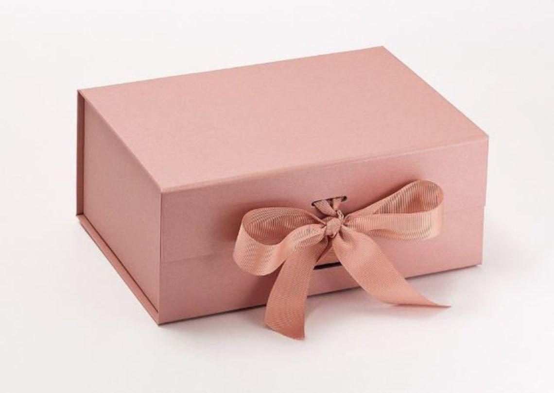 Luxury A5 Gift Boxes With Magnetic and Ribbon Fastening - Etsy UK
