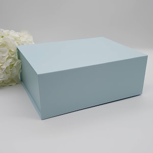 Pale Blue Gift Box - Light Blue Magnetic Gift Box - Various Sizes ...