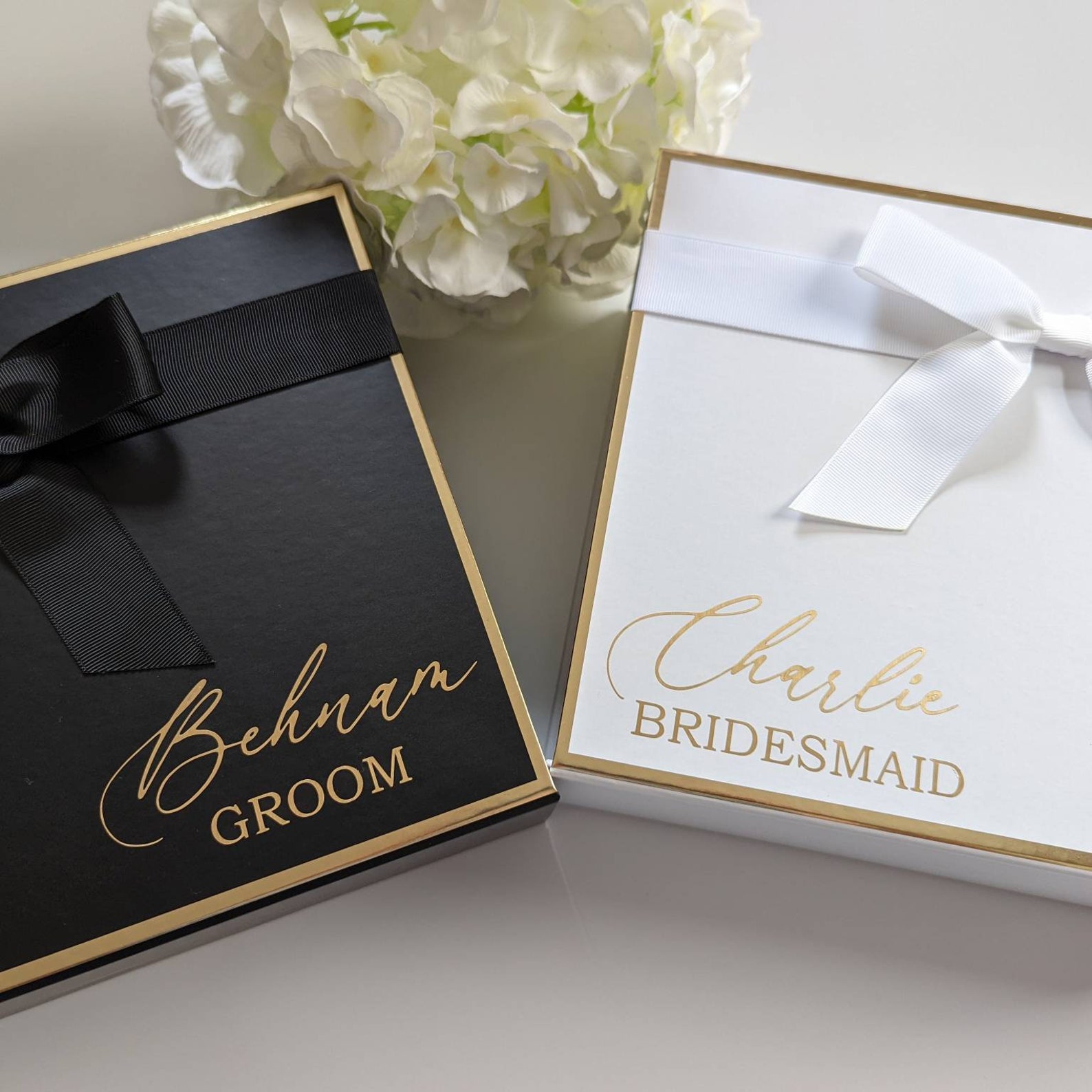 Personalised Wedding Gift Boxes Bride and Groom Gift Box - Etsy